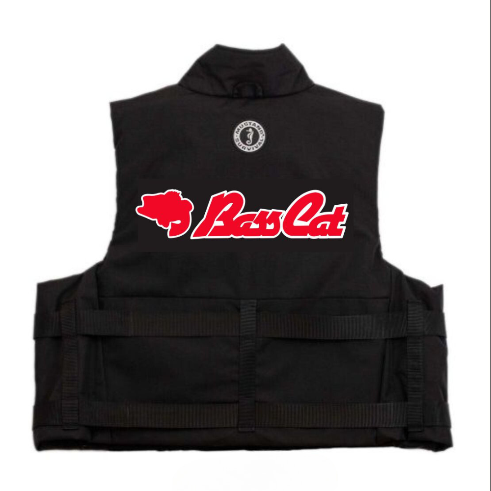 Bass Cat Black Mustang Life Vest – Bass Cat Apparel